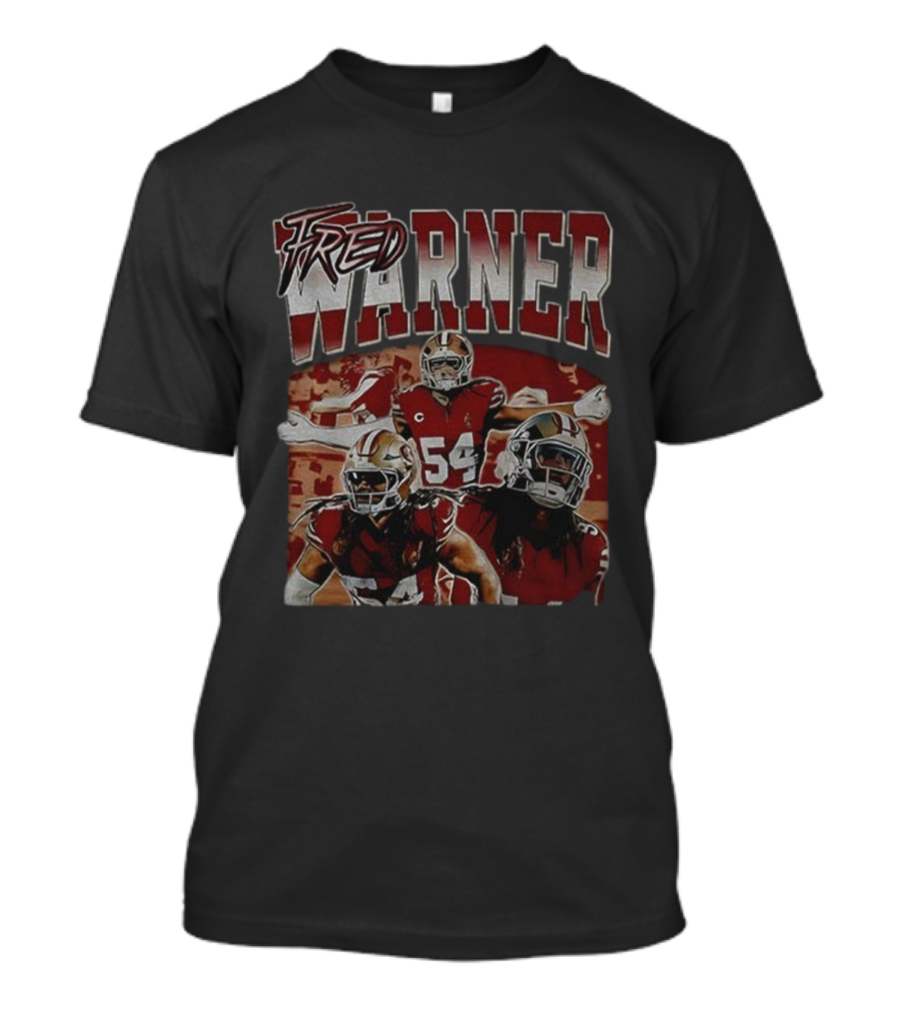 Fred Warner 54 San Francisco 49ers Football NFL Vintage 2025 T-Shirt