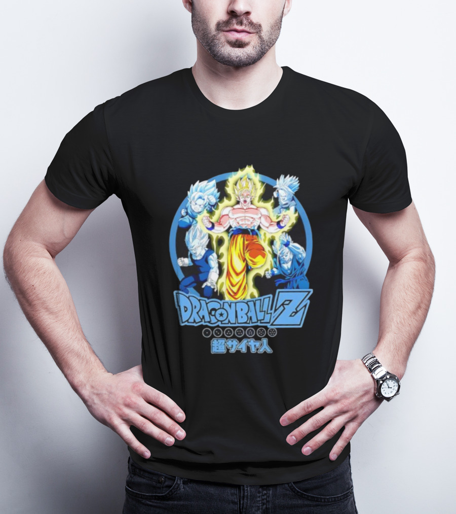 Dragon Ball Z Goku Super Saiyan Transformations T-Shirt