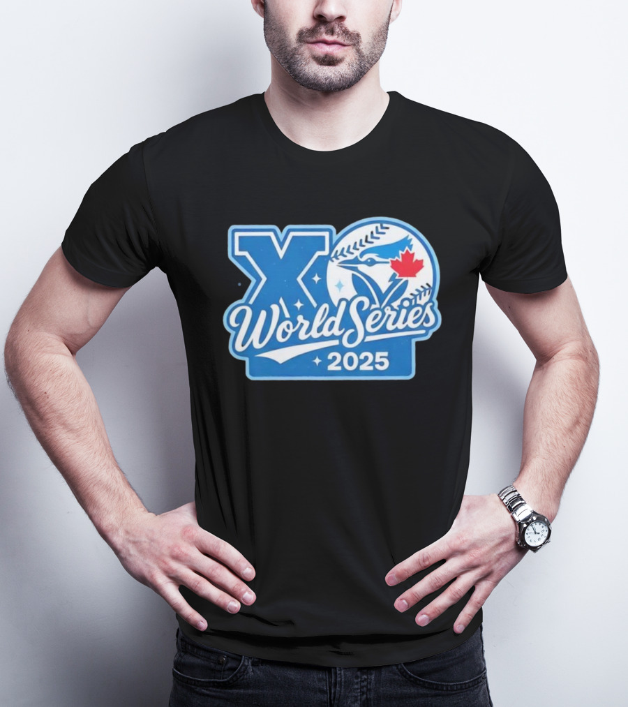 Toronto Blue Jays XO World Series 2025 Vintage Baseball Music Collab T-Shirt