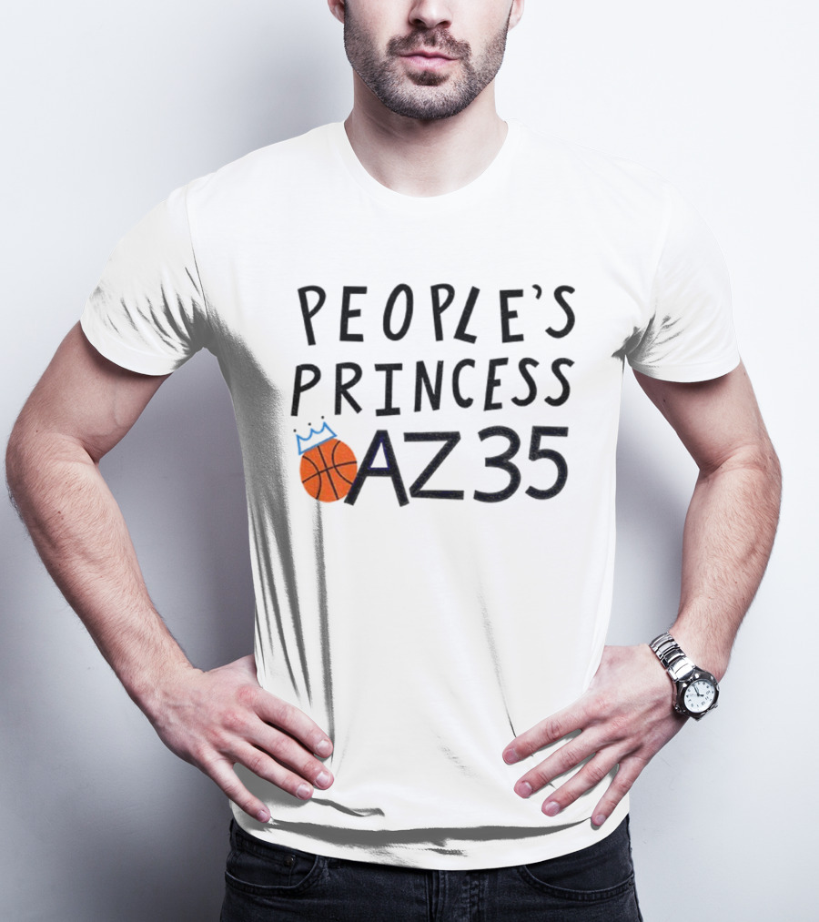 People's Princess AZ35 Crown Basketball T-Shirt