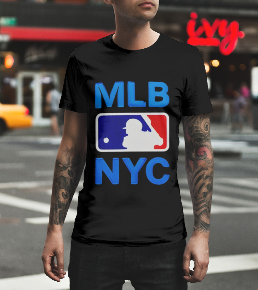 MLB NYC 2025 Baseball T-Shirt