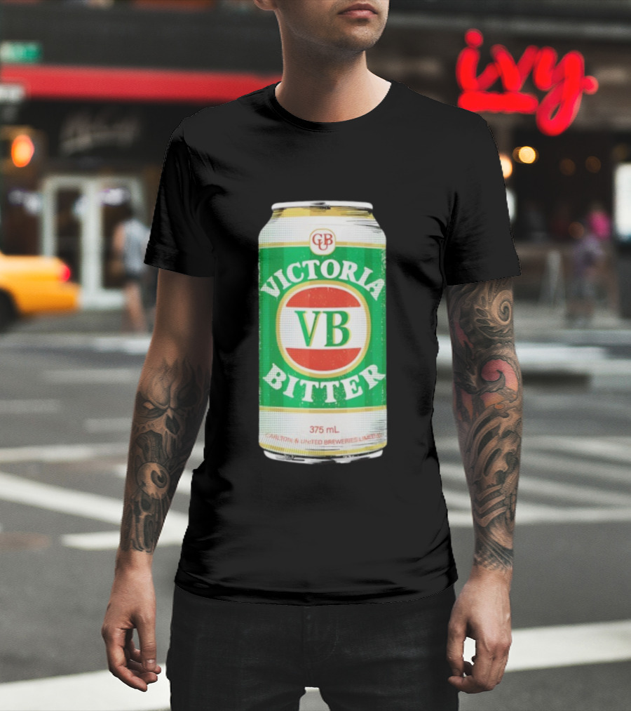 Victoria Bitter VB 375 ML Can GUB Carlton United Breweries T-Shirt