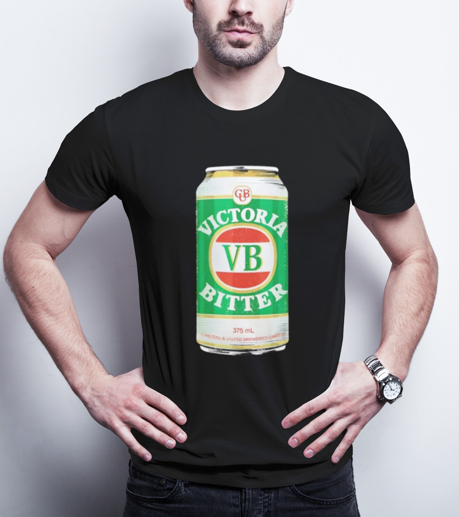 Victoria Bitter VB 375 ML Can GUB Carlton United Breweries T-Shirt