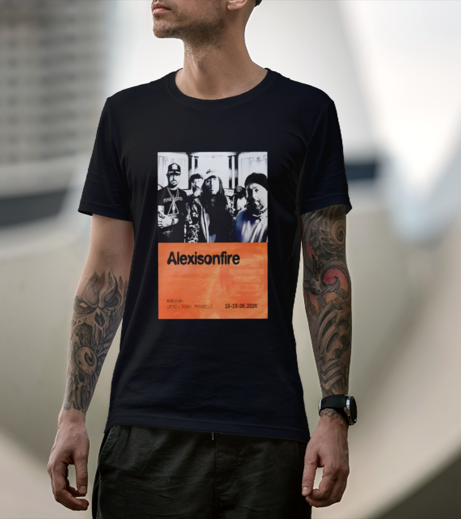 Alexisonfire Summer Punch Festival Warszawa Letnia Scena Progresji June 18-19 2026 T-Shirt