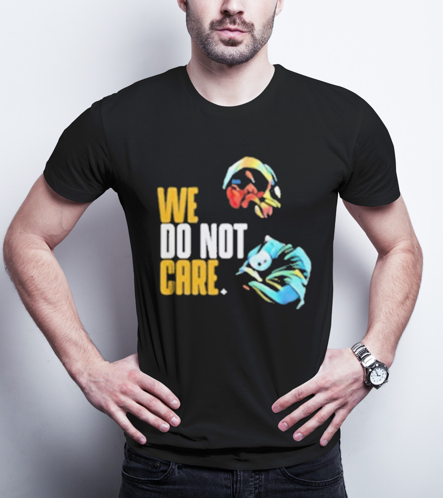 Pittsburgh Steelers We Do Not Care Abstract Art Style T-Shirt