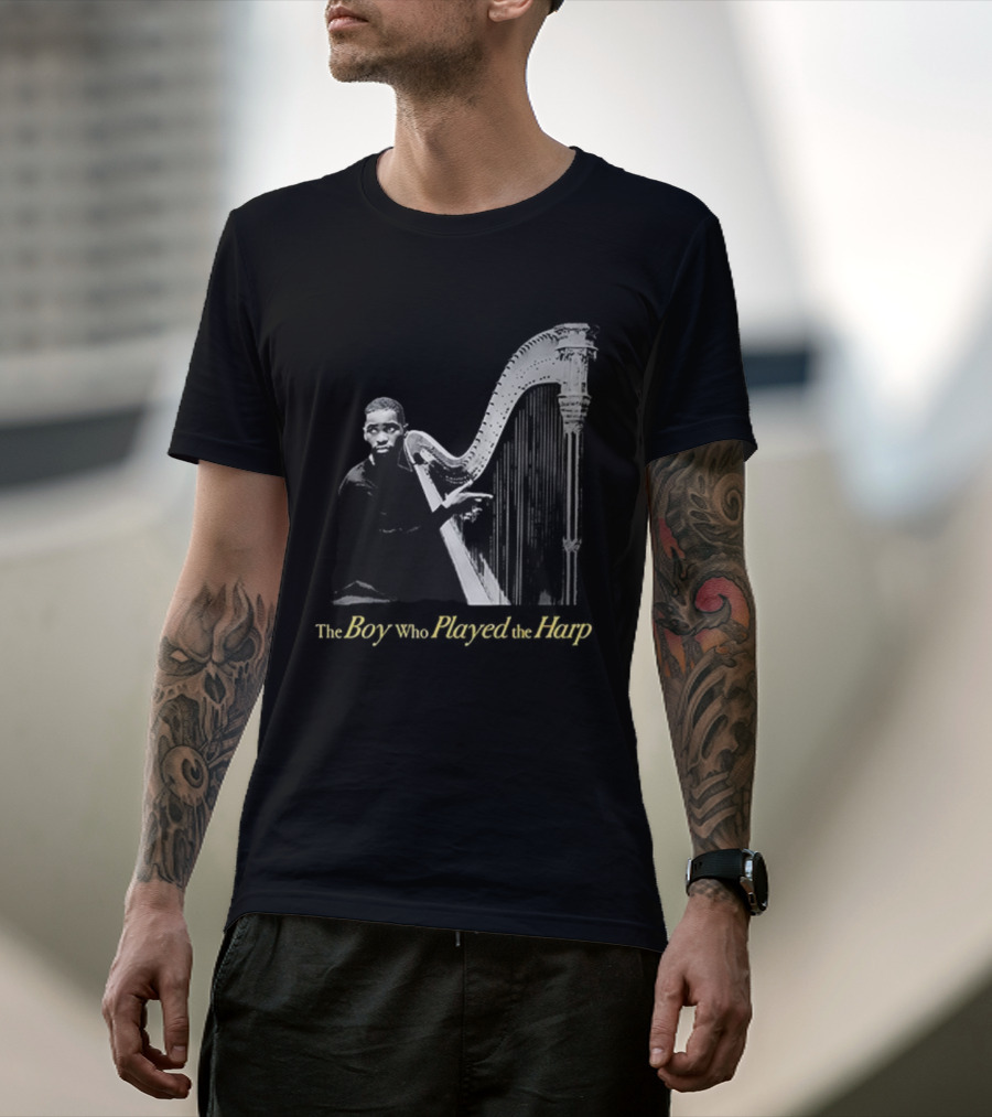 Santan Dave The Boy Who Played The Harp UK 2026 Dates Tour T-Shirt