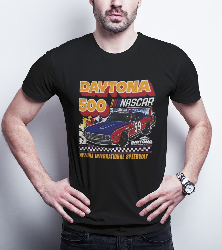 Daytona 500 NASCAR Race Car 59 Daytona International Speedway T-Shirt