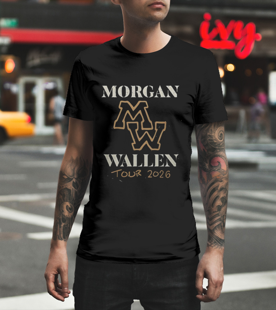 Morgan Wallen MW Tour 2026 Signature T-Shirt