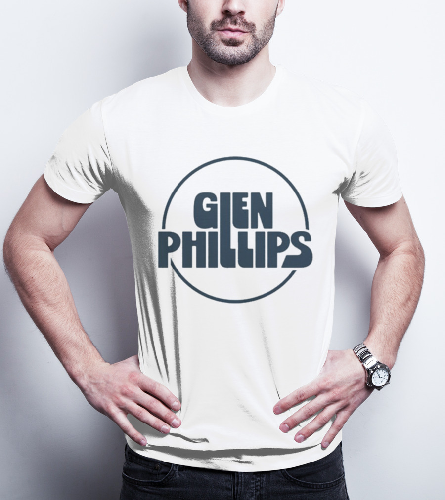 Glen Phillips Retro Circle Design T-Shirt
