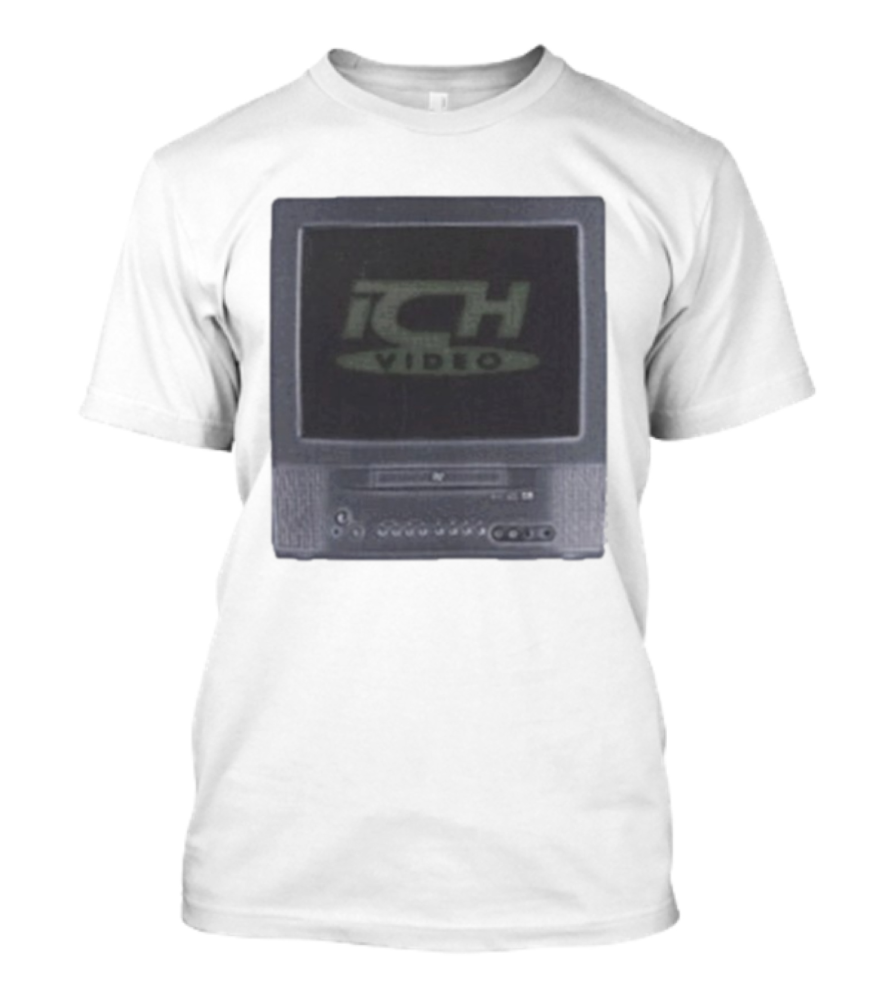 ICHpig Vintage TV Screen Iconic Design T-Shirt