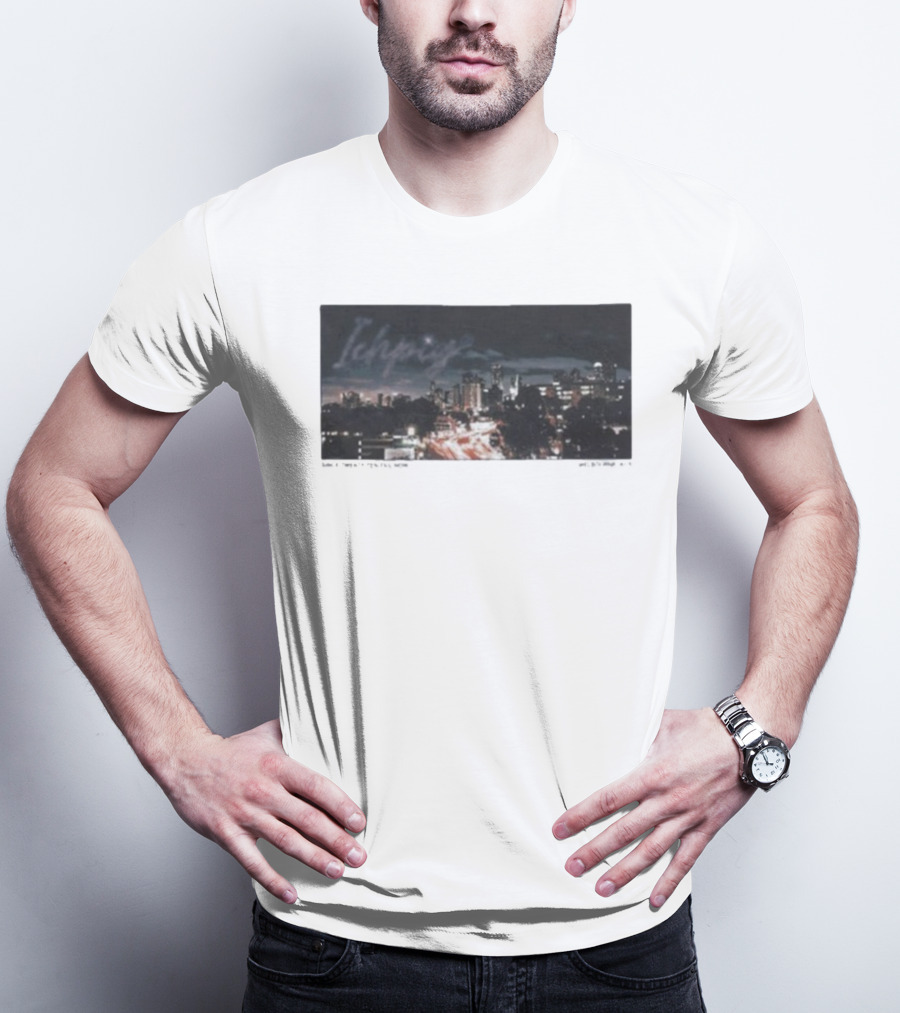 Ichpig Skyline Urban Night Cityscape T-Shirt