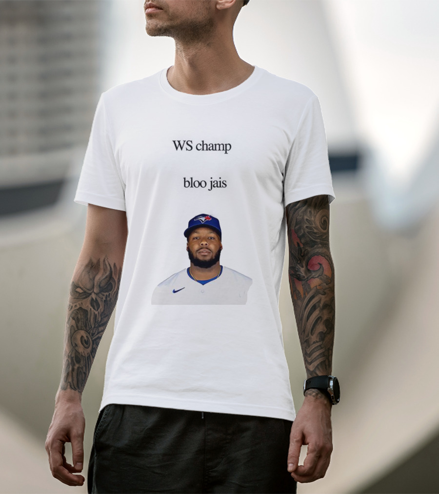 Vladimir Guerrero Jr. World Series Champ Blue Jays T-Shirt