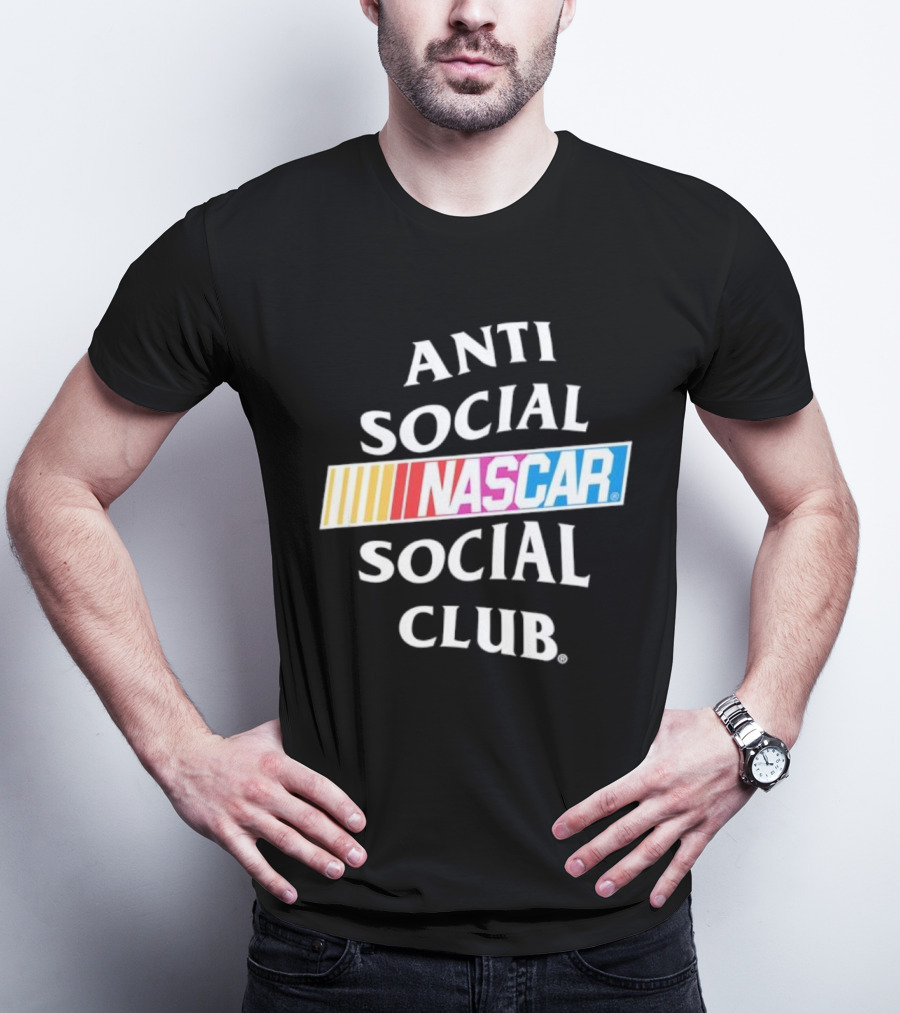 ANTI SOCIAL SOCIAL CLUB NASCAR Collaboration T-Shirt