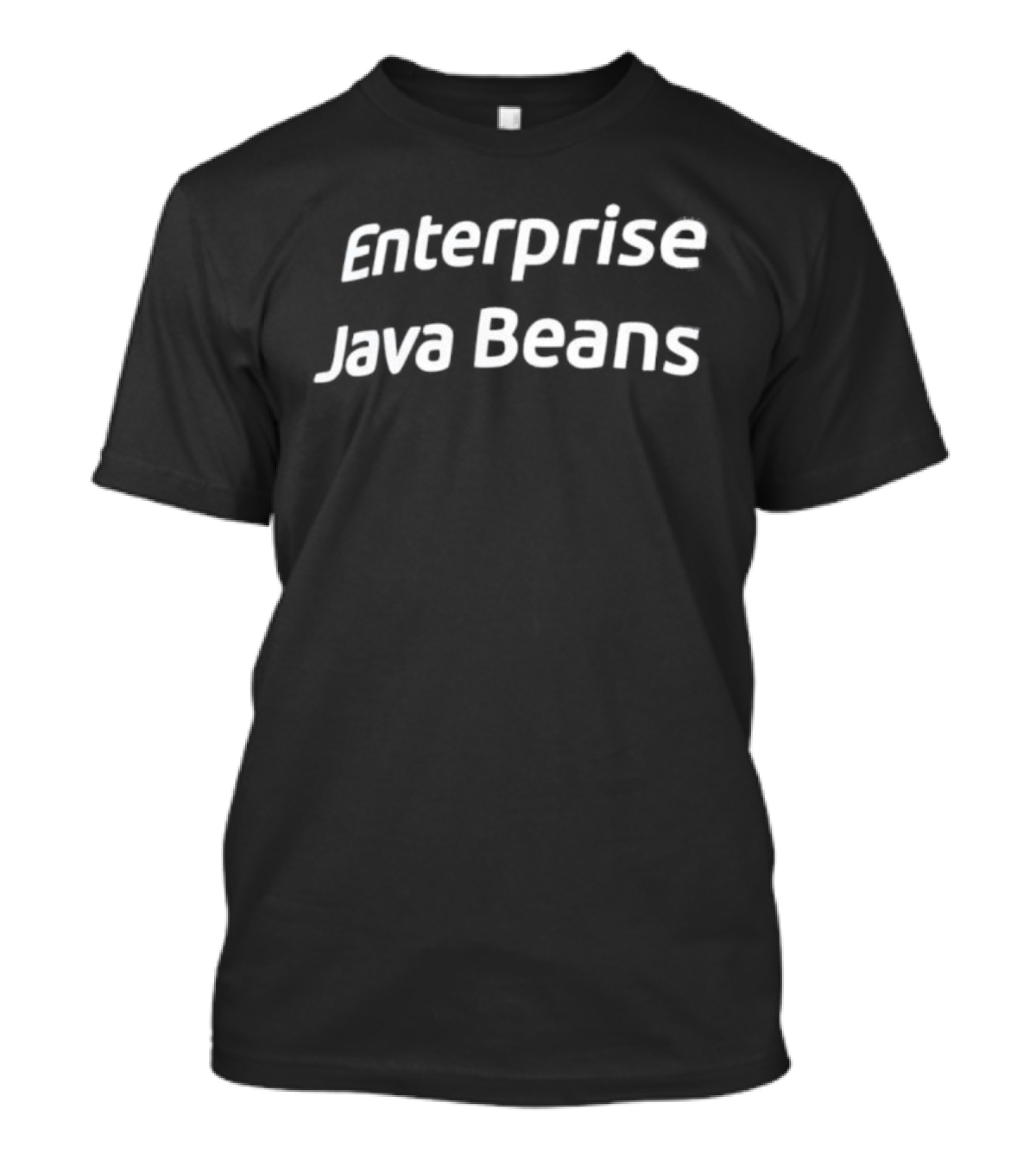 Enterprise Java Beans EJB Classic Text Design T-Shirt