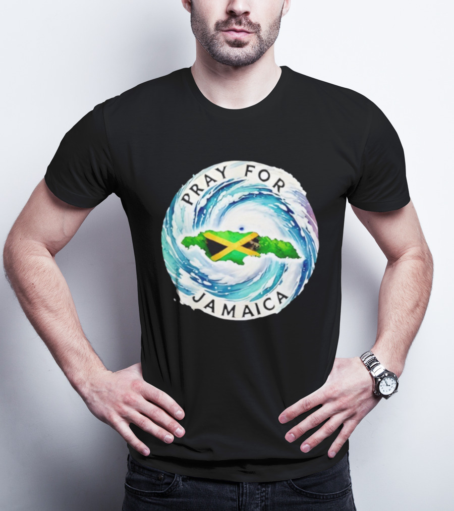 Pray For Jamaica Strong Hurricane Melissa Support T-Shirt