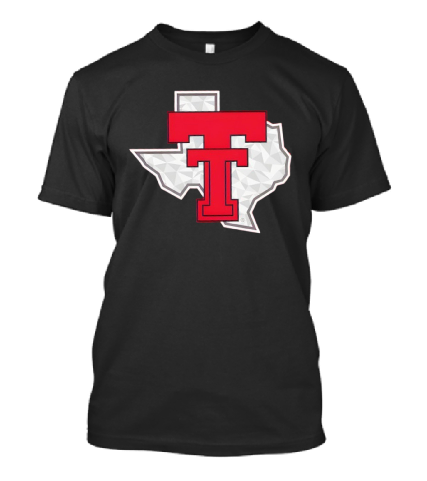 Texas Tech Red Raider Galvanized Pride State Emblem T-Shirt