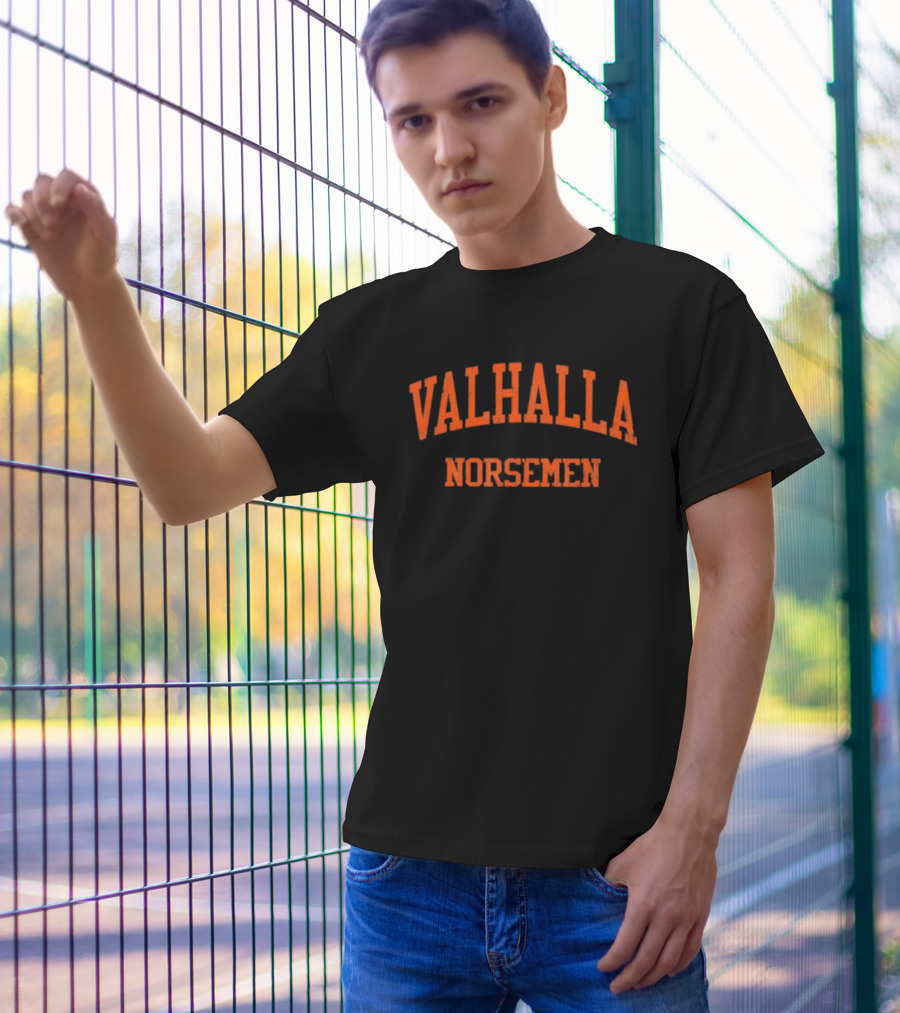 Valhalla High School Norsemen El Cajon CA Vintage Sports Theme T-Shirt