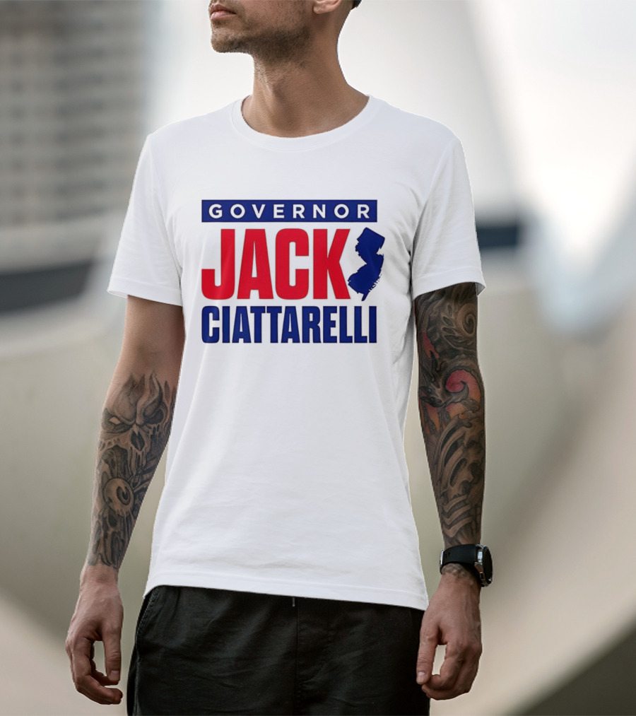 Governor Jack Ciattarelli 2025 New Jersey Campaign T-Shirt