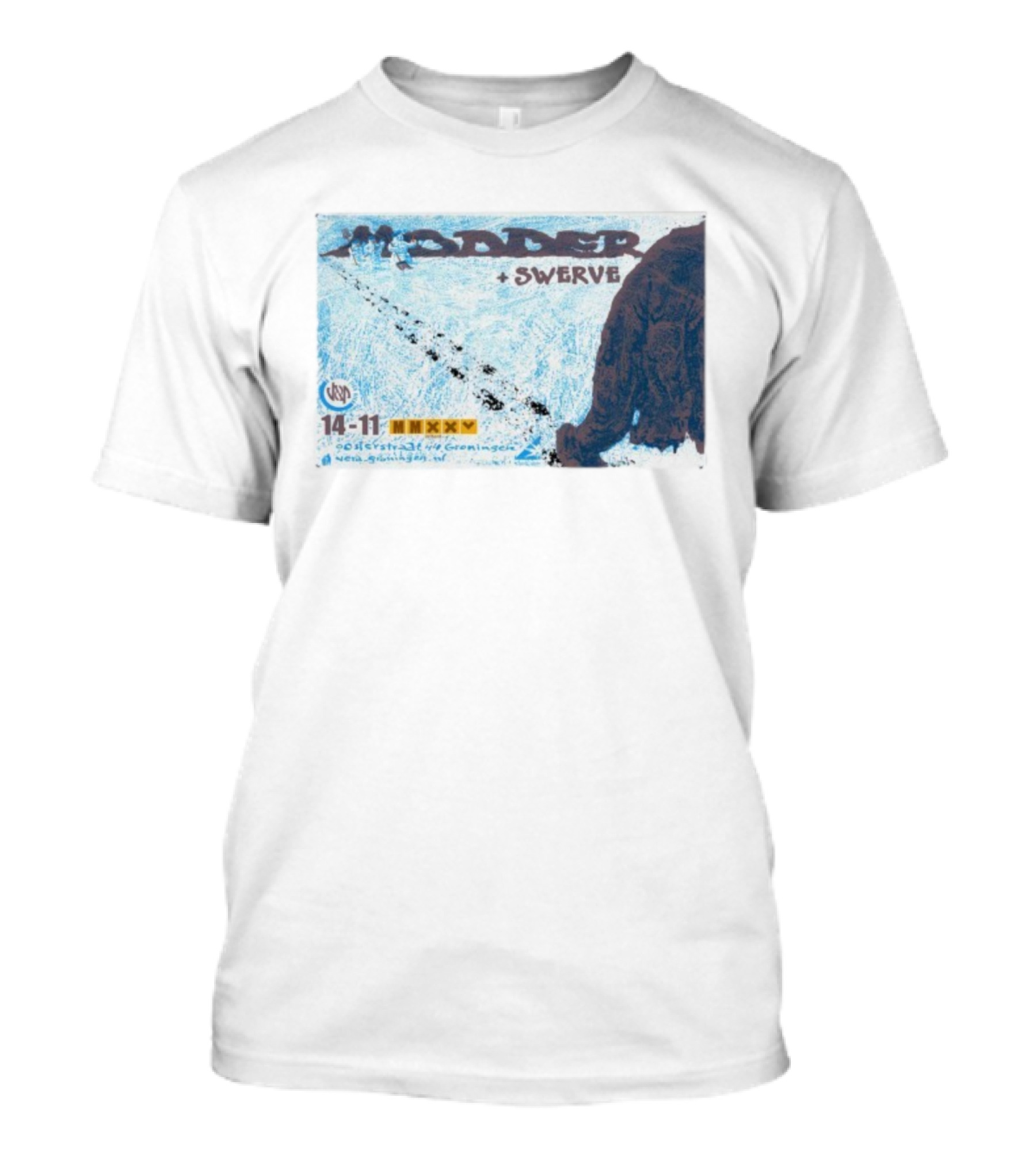 Modder Swerve Festival Groningen November 14 2025 T-Shirt
