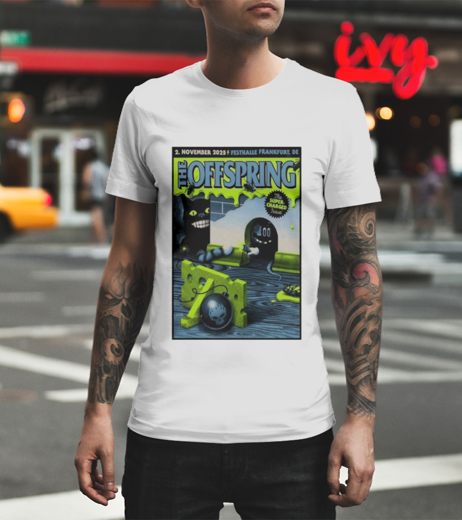 The Offspring Festhalle Frankfurt November 2 2025 Super-Charged Issue T-Shirt