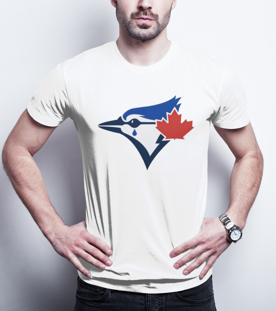 Toronto Blue Jays Maple Leaf Logo With Tear Drop T-Shirt