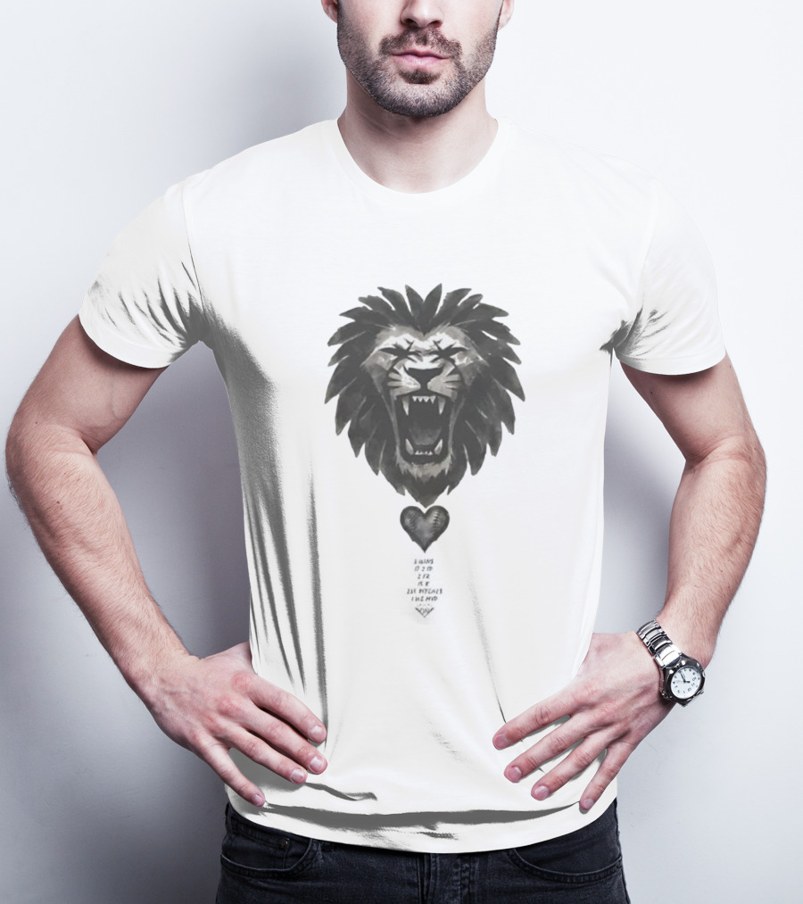 WS MVP Heart Of A Lion LA Baseball Collection T-Shirt