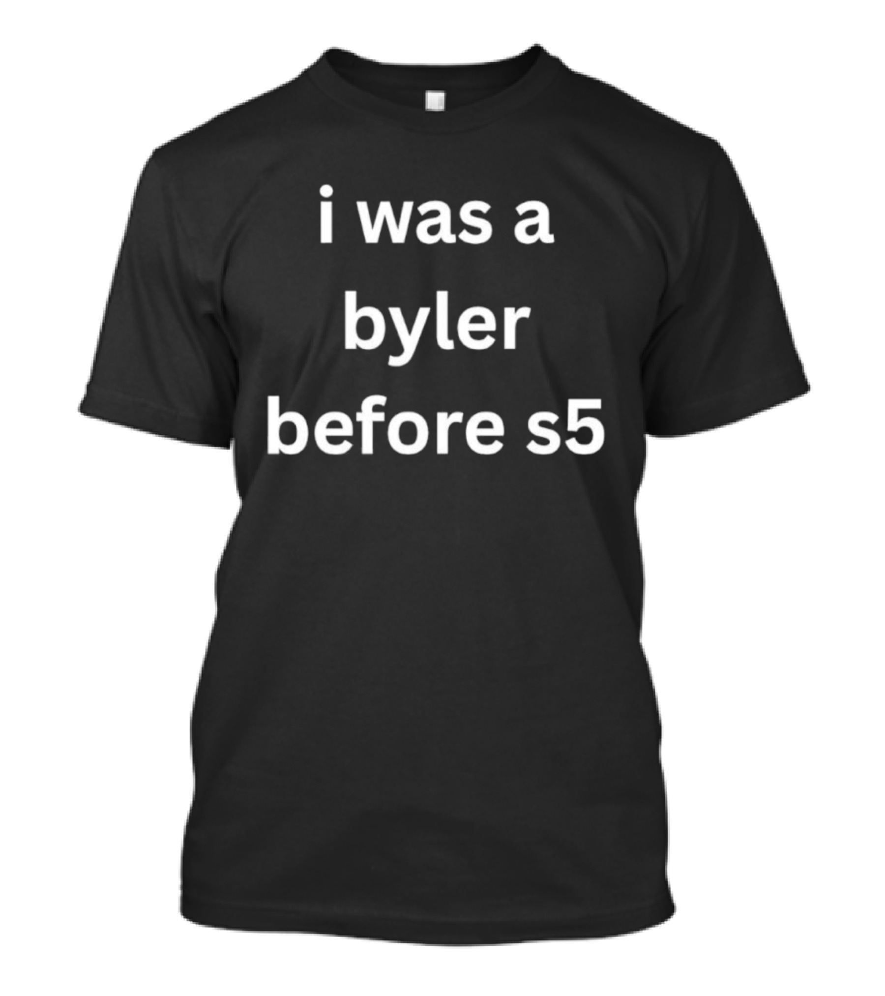 Will Byers Mike Wheeler I Was A Byler Before S5 Fan Quote T-Shirt
