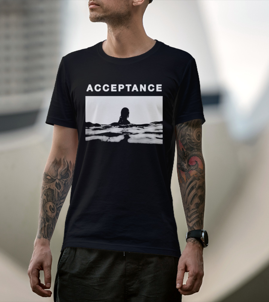 ACCEPTANCE Wild Free Ocean Silhouette T-Shirt