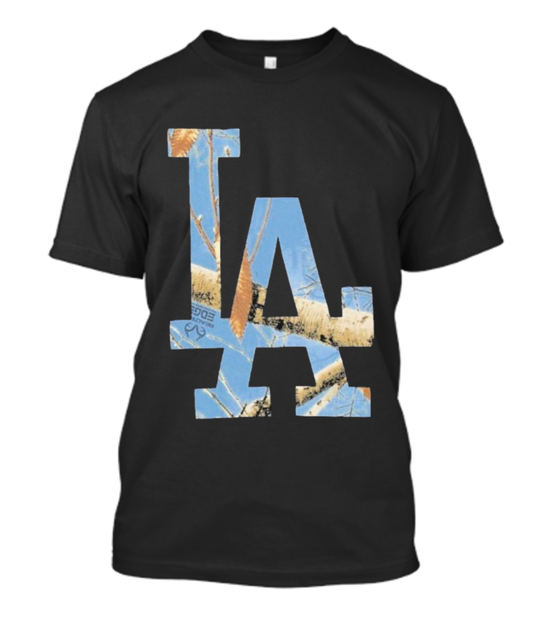 Los Angeles Dodgers LA Realtree Edge Camouflage T-Shirt