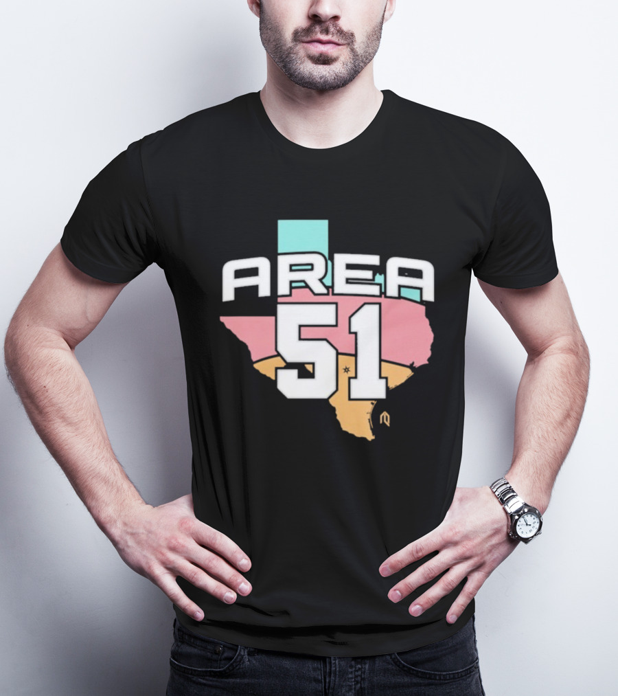 San Antonio Spurs Area 51 Texas Basketball Theme T-Shirt
