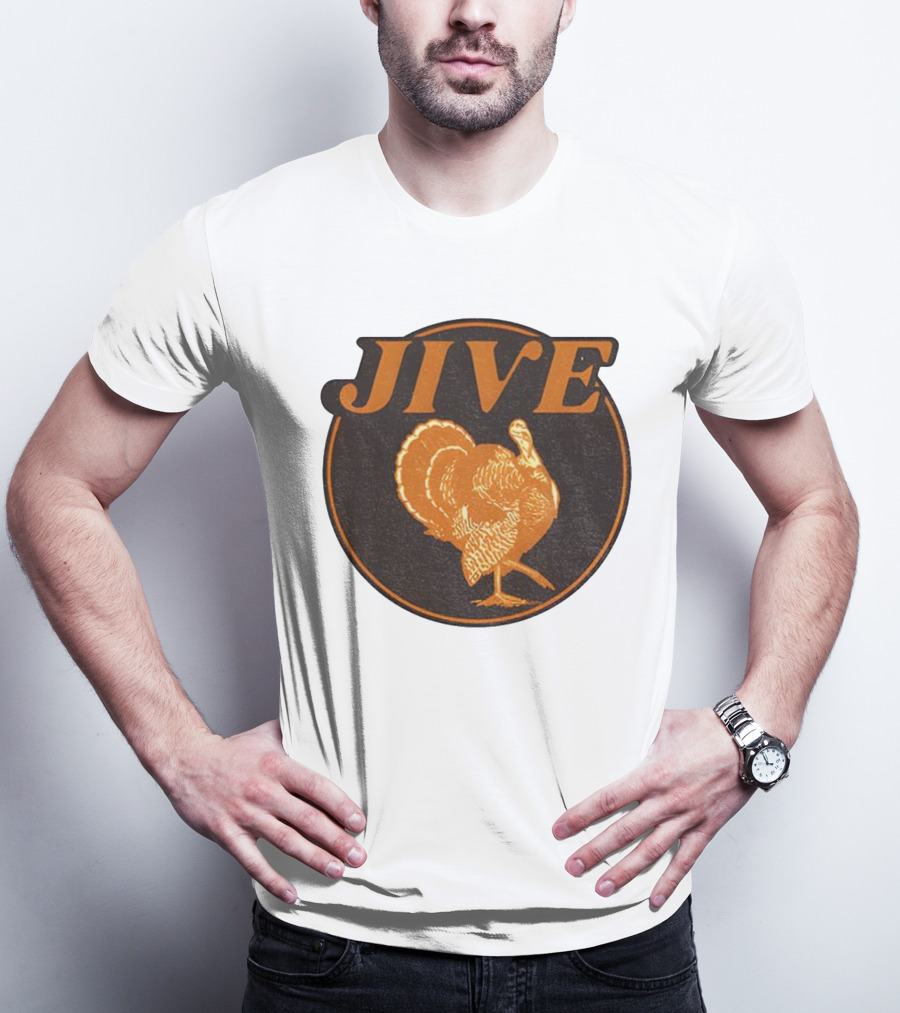 Jive Turkey Retro Style Thanksgiving Humor T-Shirt