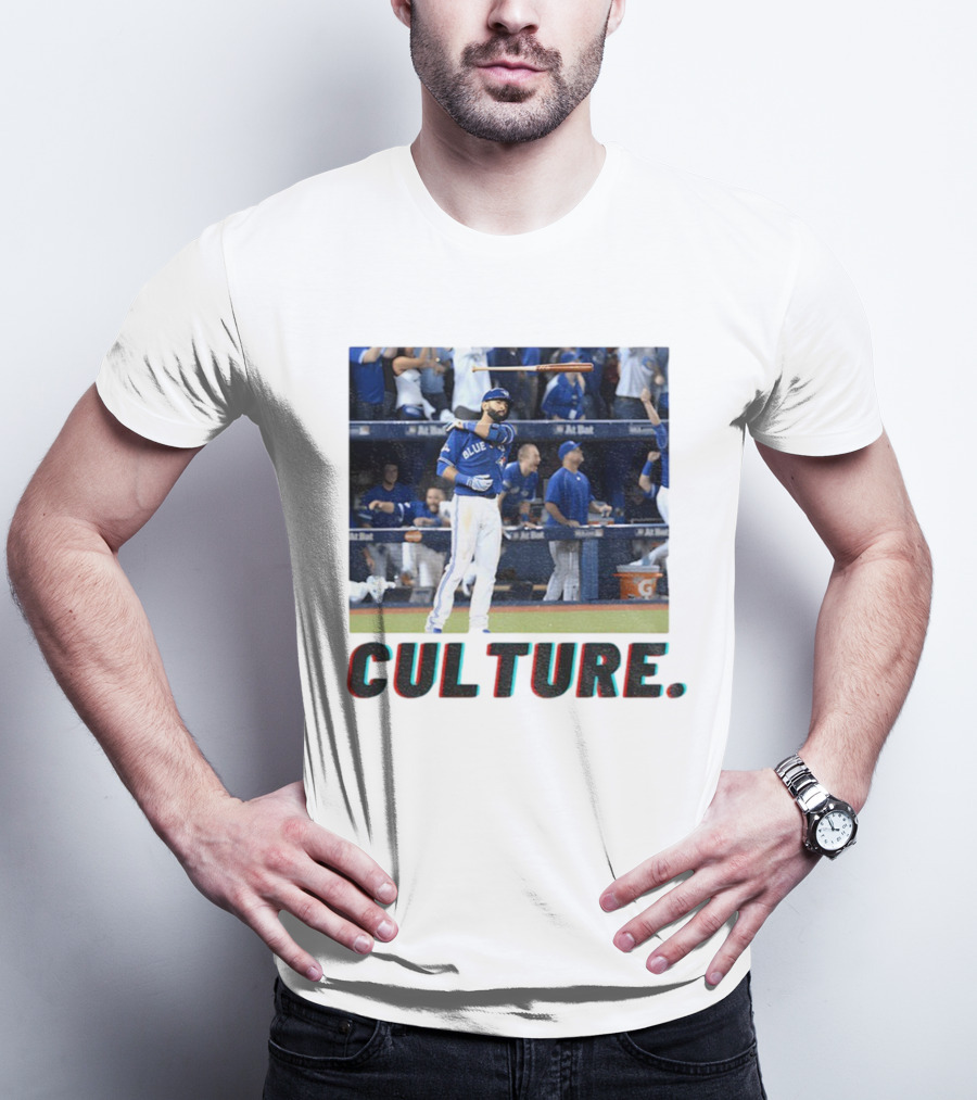 Blue Jays Jose Bautista Iconic Bat Flip Culture Celebration T-Shirt