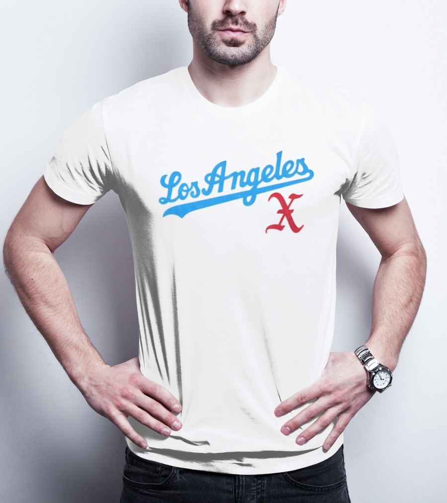 Los Angeles Dodgers MLB 2025 World Series Baseball X T-Shirt