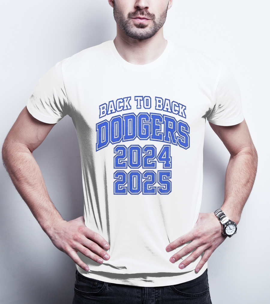 Back To Back Dodgers 2024 2025 T-Shirt