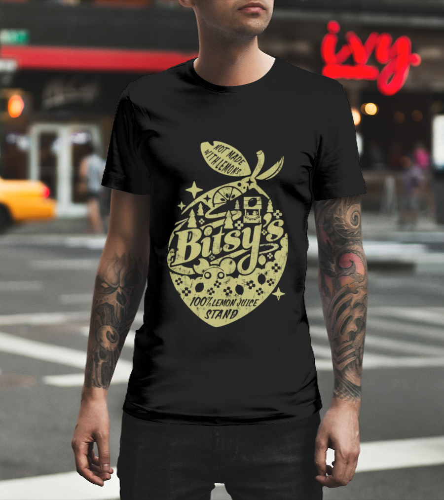 Bitsy Stand 100% Lemon Juice Not Made With Lemons T-Shirt