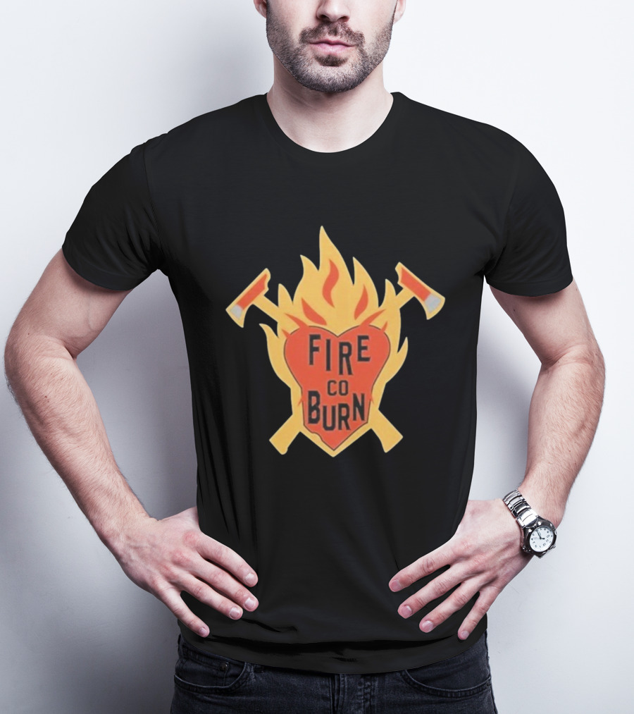 Fire Country Sharon Fire Co Burn Axes And Flames T-Shirt