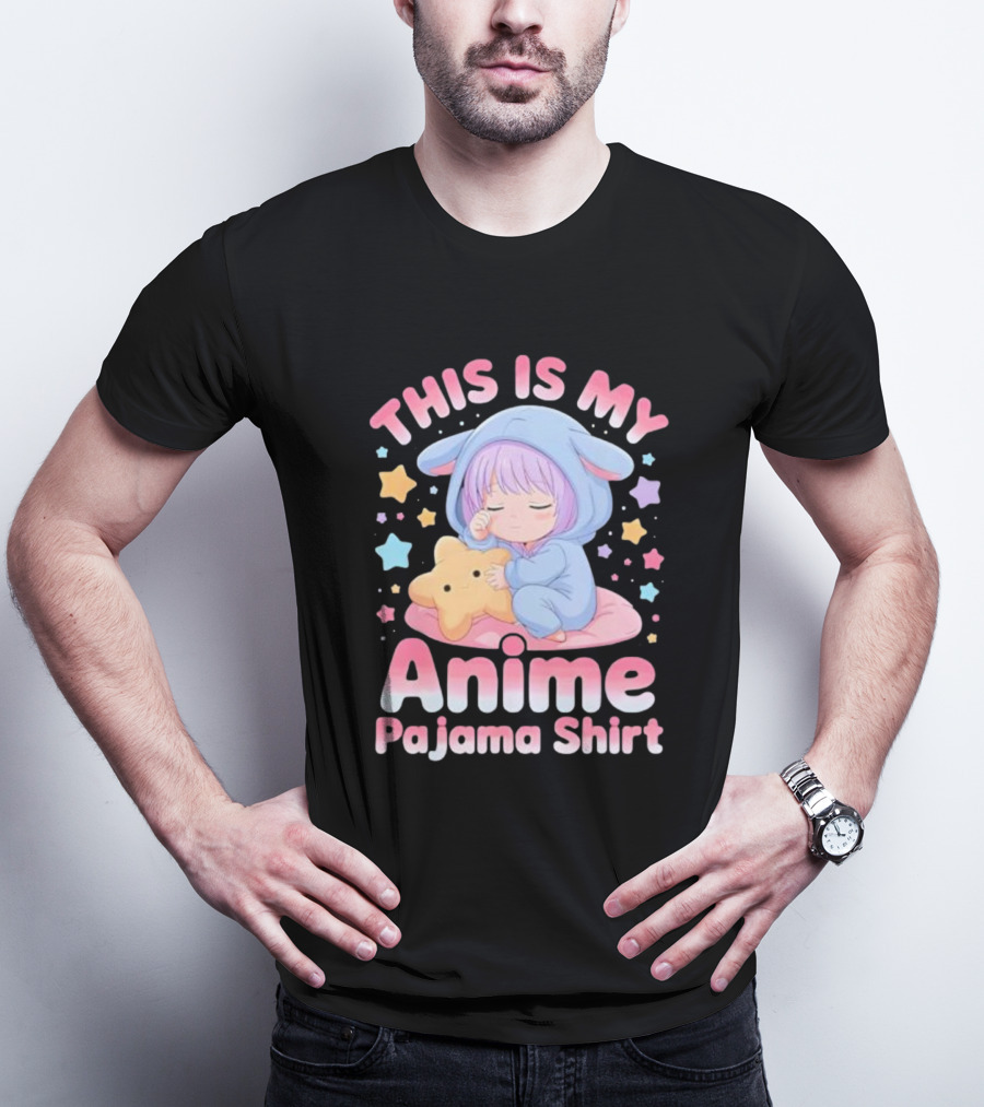 This Is My Anime Pajama Cute Sleeping Girl Kawaii T-Shirt