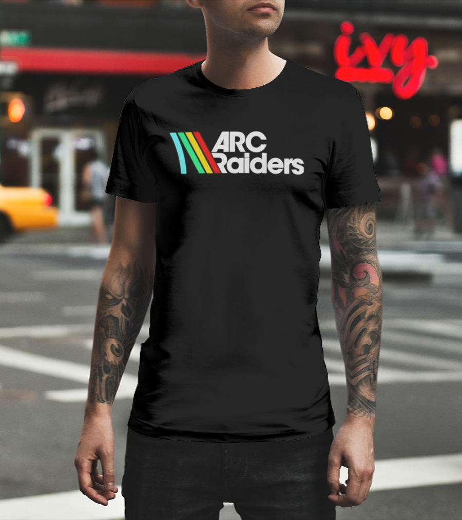 ARC Raiders Multicolor Retro Text Design T-Shirt