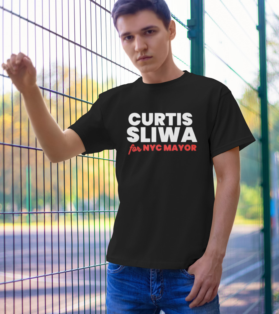 Curtis Sliwa For NYC Mayor Campaign T-Shirt