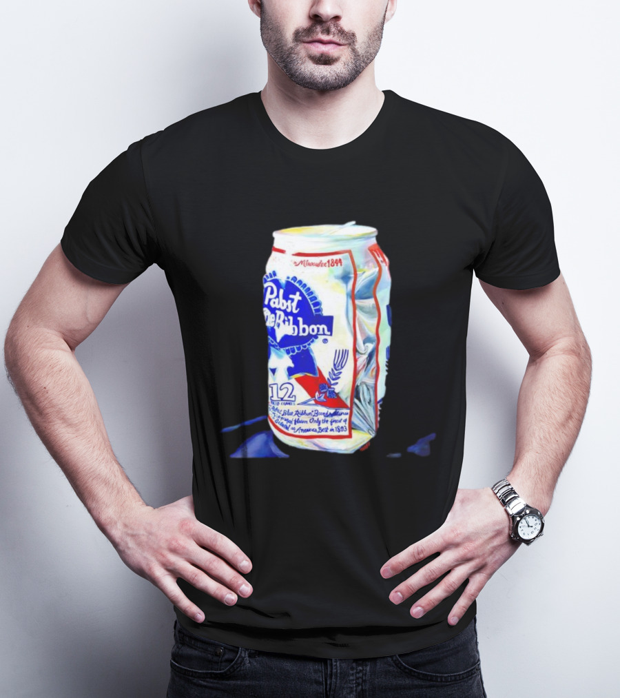 Milwaukee 1844 Pabst Blue Ribbon 12 Fluid Ounces America’s Best 1893 T-Shirt