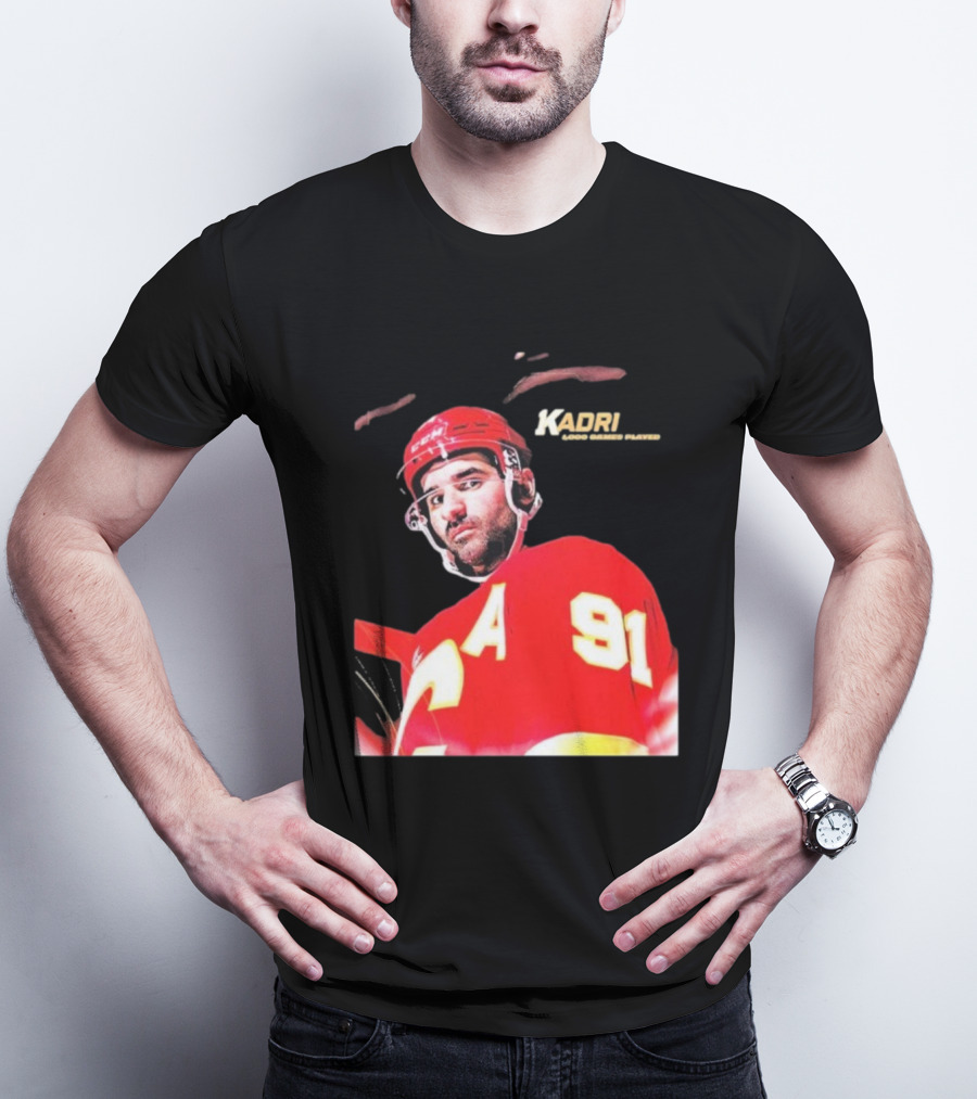 Kadri Calgary Hockey 91 Achievement Milestone T-Shirt