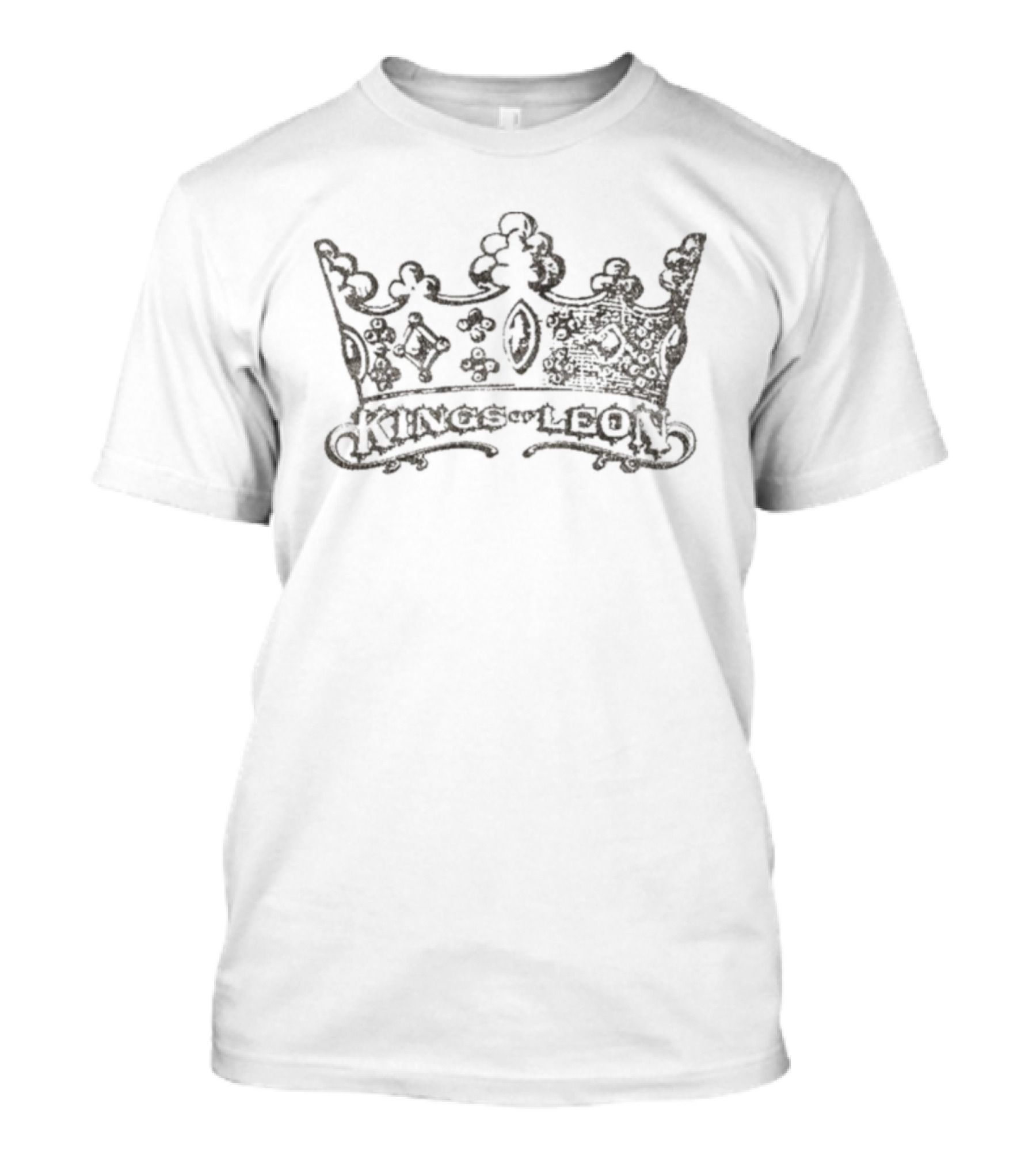 Kings Of Leon Intricate Crown Illustration T-Shirt