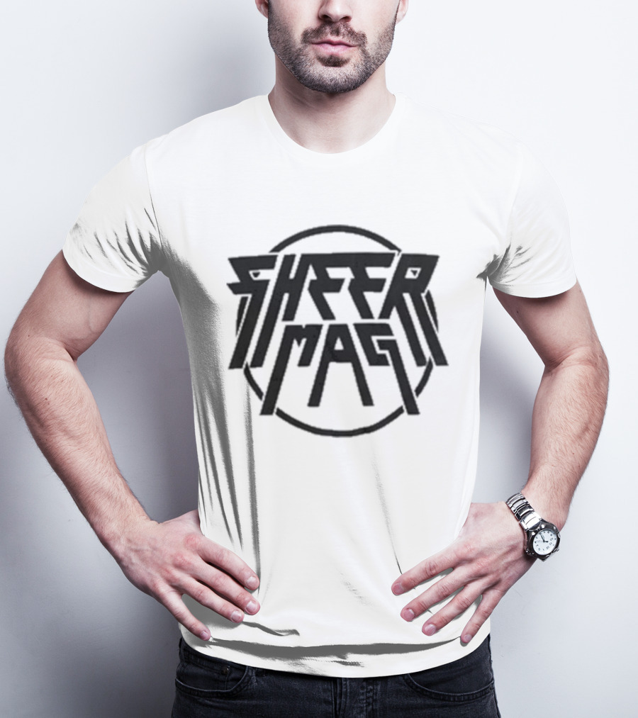 Sheer Mag Band Merchandise Retro Style Vintage 70s Rock Band Logo T-Shirt