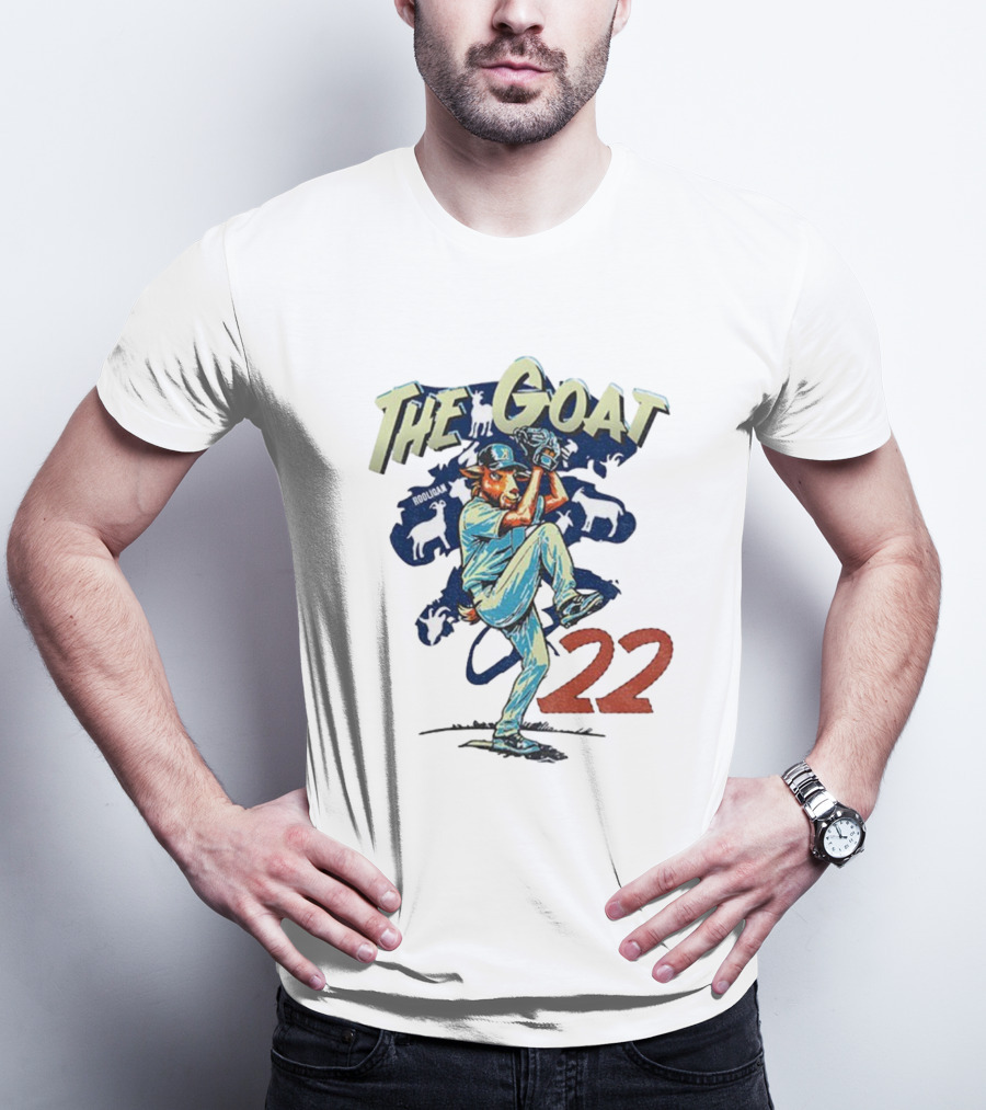 The Goat Clayton Kershaw 22 MLB Baseball 2025 T-Shirt