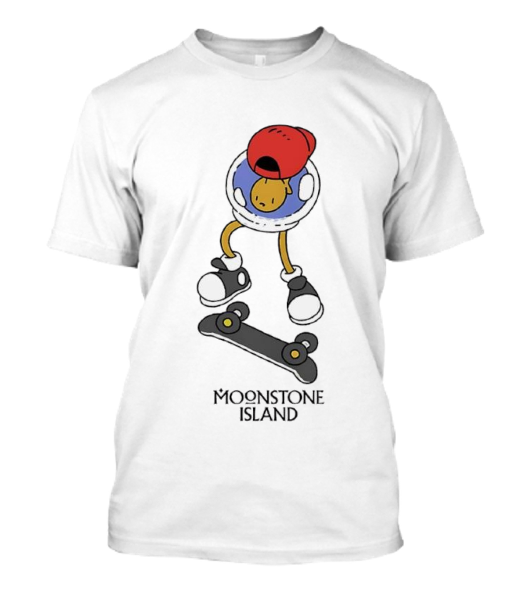 Moonstone Island SRG Video Game Character Skater T-Shirt