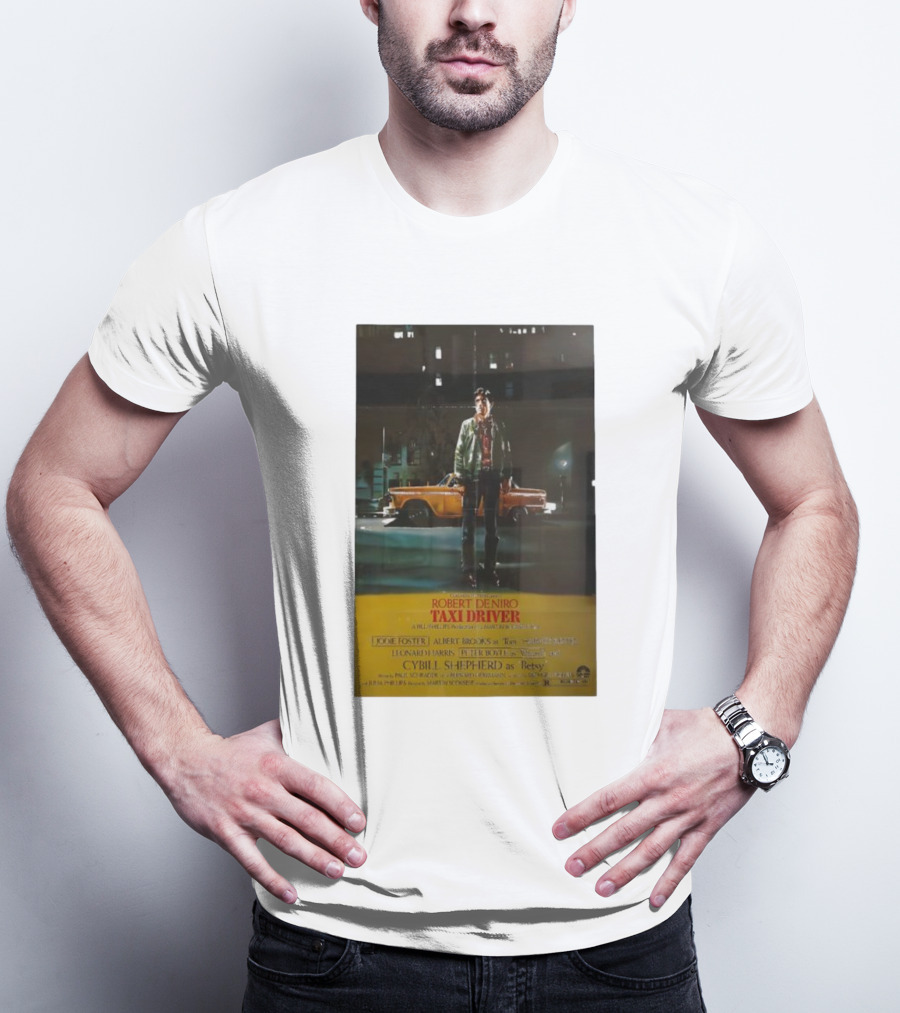 The Film Robert De Niro Taxi Driver 1976 Jodie Foster Albert Brooks Cybill Shepherd Martin Scorsese T-Shirt