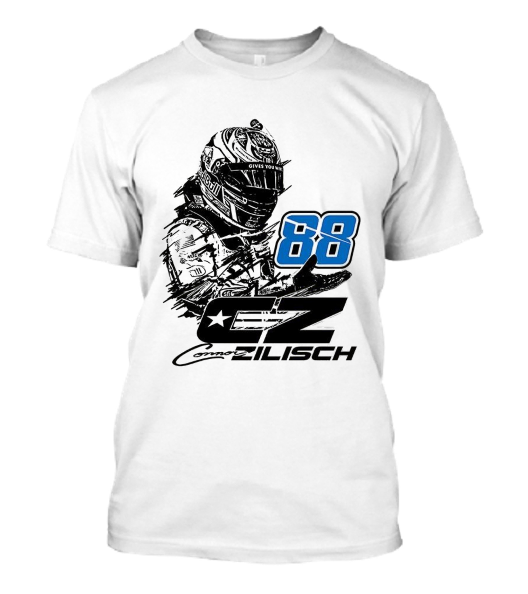 Connor Zilisch Number 88 NASCAR Racing Series T-Shirt