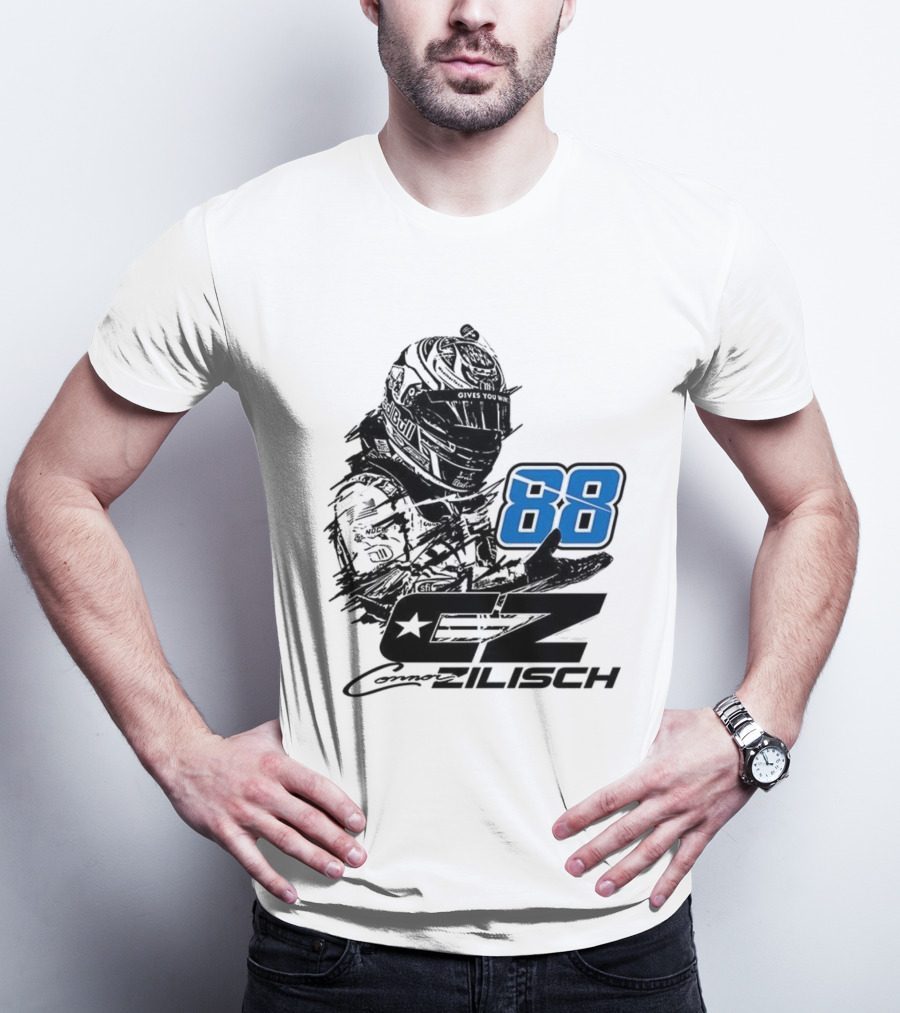 Connor Zilisch Number 88 NASCAR Racing Series T-Shirt