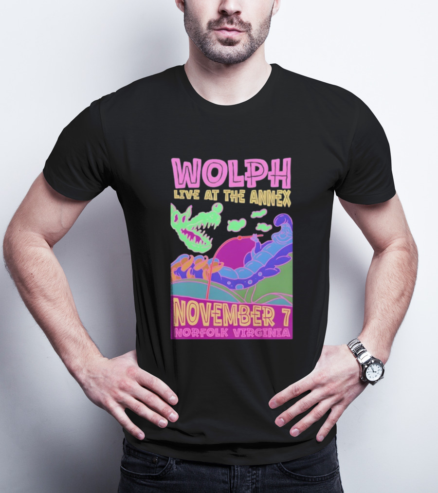 WOLPH Live At The Annex Norfolk Virginia November 7 T-Shirt