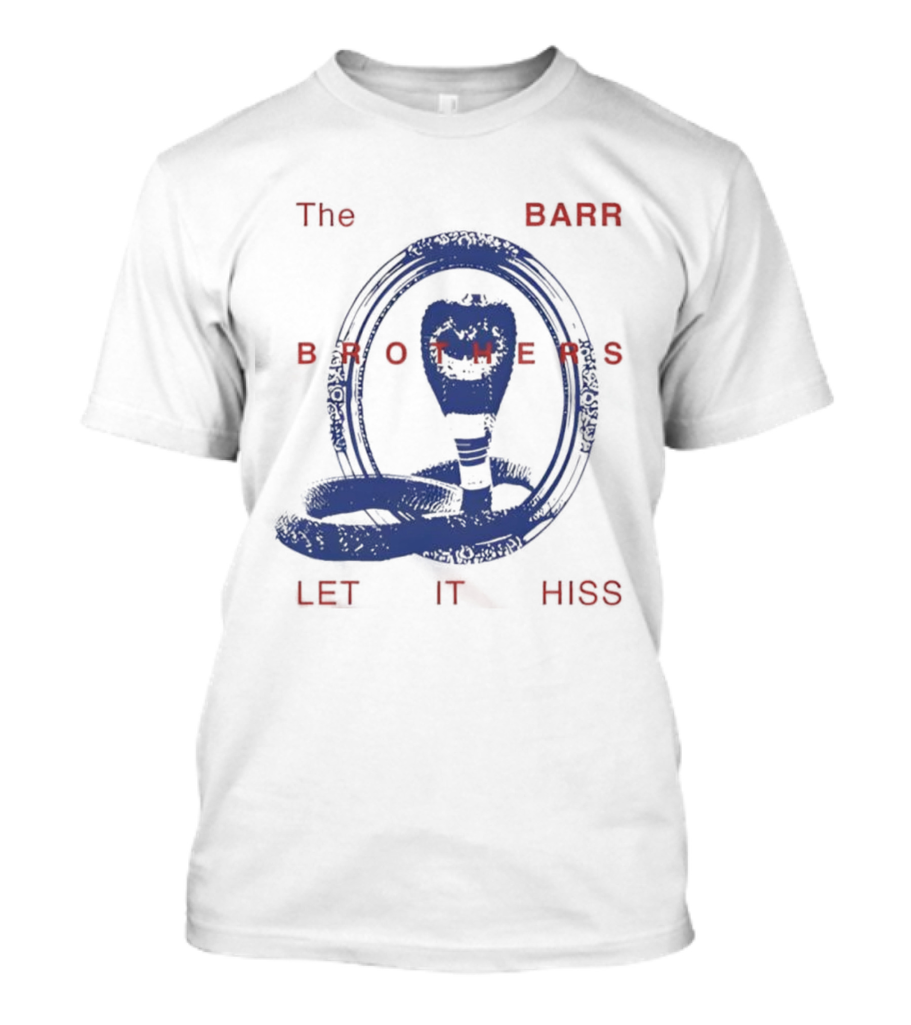 The Barr Brothers Let It Hiss 2025-2026 Tour Snake Design T-Shirt